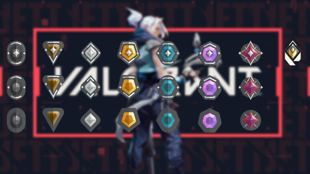 Information About the List and Distribution of All VALORANT Ranks