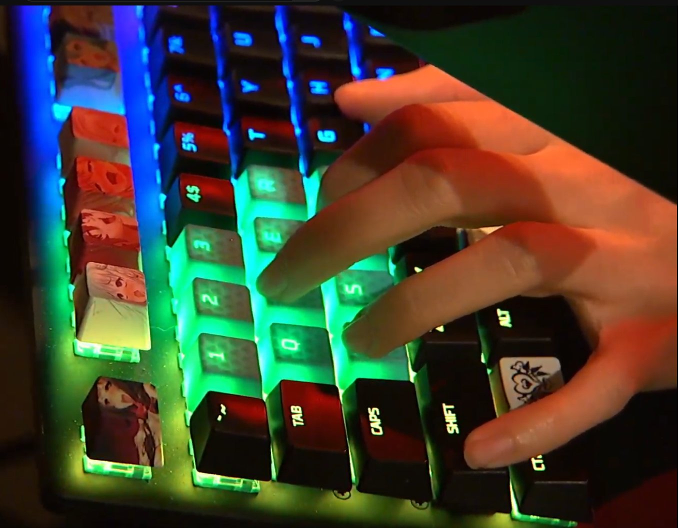 Valorant Player Makes News with His Anime Keyboard Keys – The Gamer Station