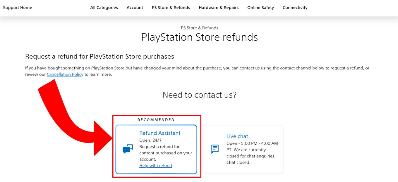 How to Return a PS5 Game