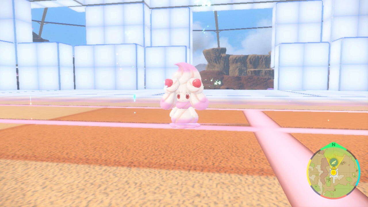 Pokemon Scarlet And Violet Indigo Disk DLC - Milcery, Alcremie Pokemon ...