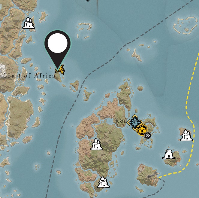 Skull And Bones: todas las ubicaciones del mapa del tesoro