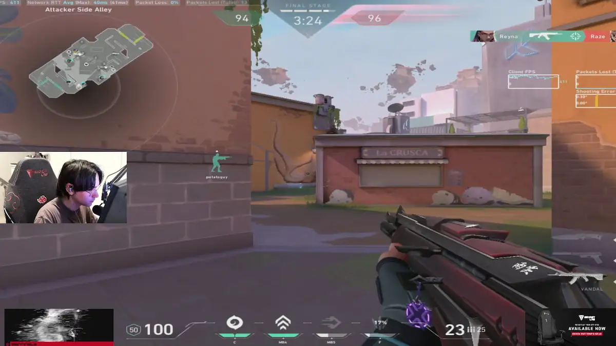 Playing Valorant in Expanded Definition (4:3)