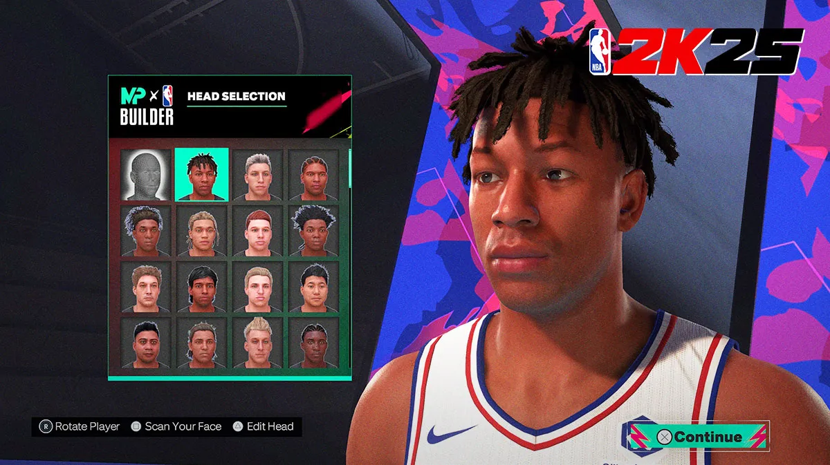 How to Scan Face in NBA 2K25?